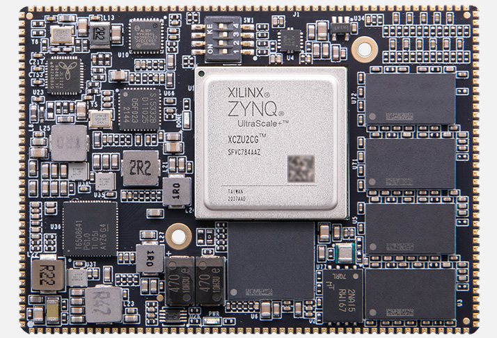 ALINX AMD Xilinx Zynq UltraScale+ MPSoC XCZU2CG SoM system-on-module