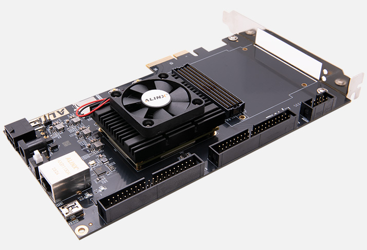ALINX AMD Xilinx Artix UltraScale+ XCAU15P FPGA development board