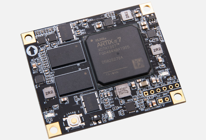 ALINX AMD Xilinx Artix 7 XC7A100T FPGA SoM system-on-module