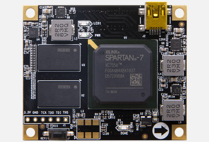 ALINX AMD Xilinx Spartan 7 XC7S50 FPGA SoM system-on-module