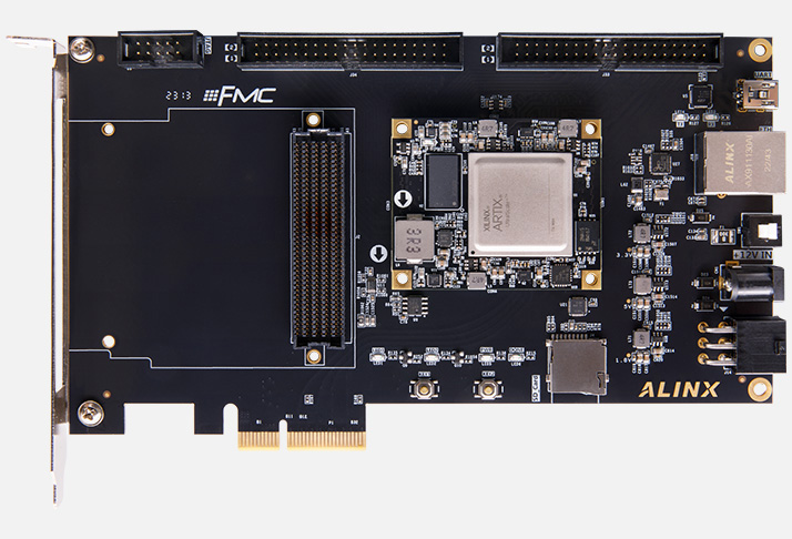 ALINX AMD Xilinx Artix UltraScale+ XCAU15P FPGA development board