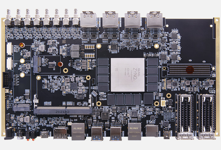 ALINX AMD Xilinx Zynq UltraScale+ MPSoC XCZU19EG with NVIDIA Jetson Orin NX module FPGA + GPU ...